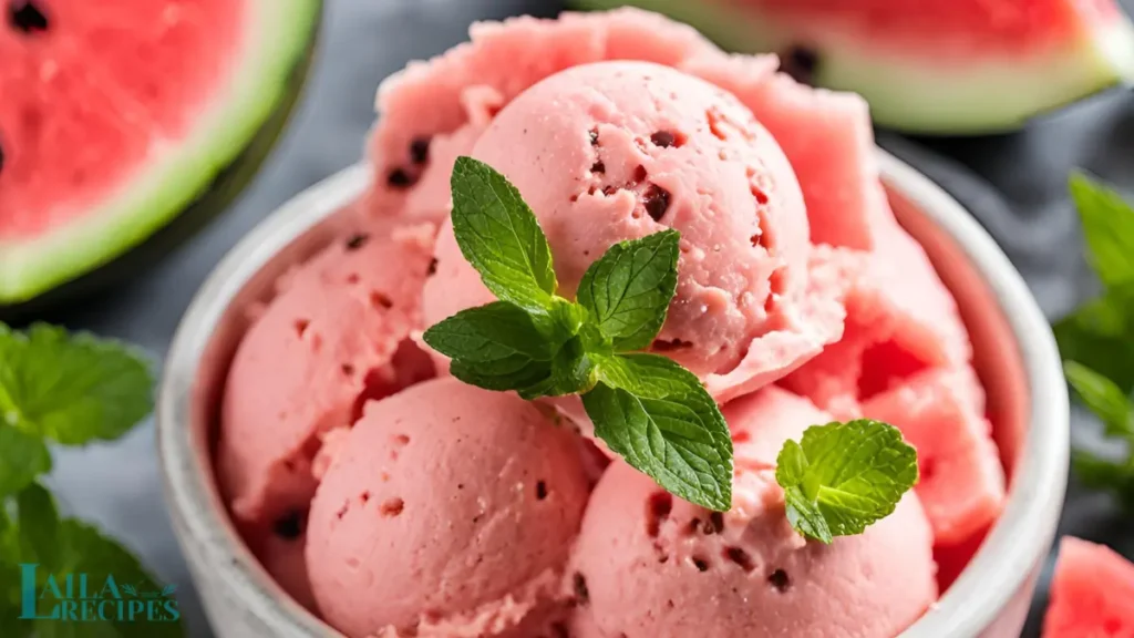 Watermelon Ice Cream Recipe