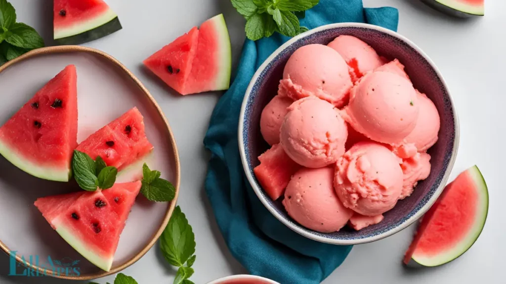 Watermelon Ice Cream Recipe